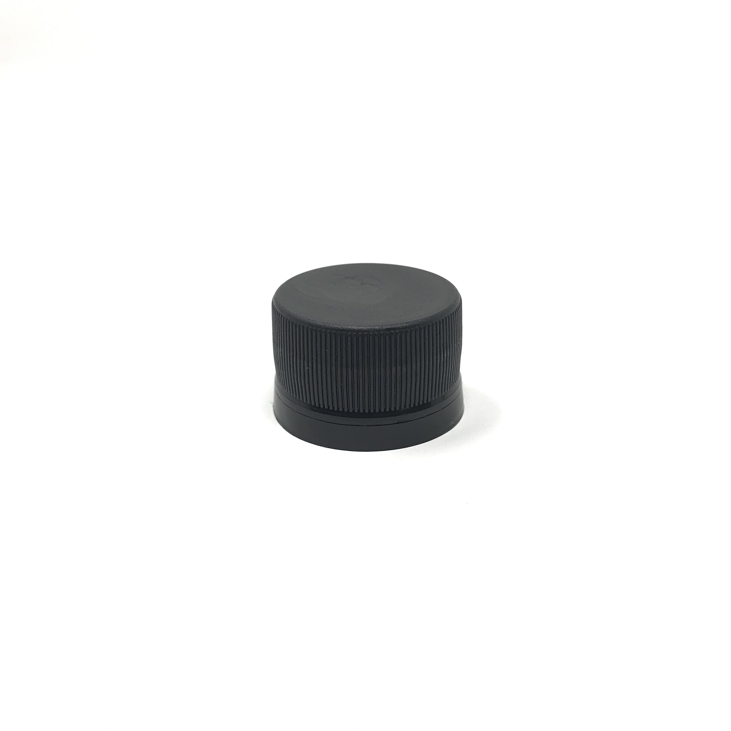 28mm Black Tamper Evident Caps
